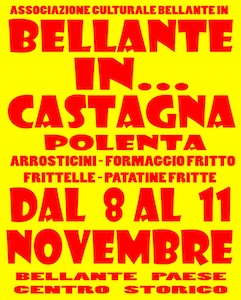 Quarta edizione di "Bellante In... Castagna"