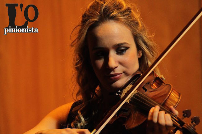 La violinista Anna Tifu il 23 dicembre in concerto a Pescara