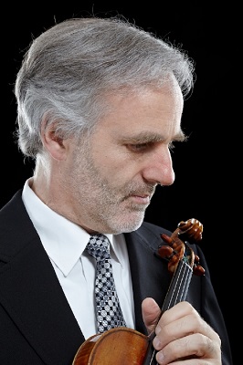 Il violinista austriaco Rainer Honeck al concerto dell'ISA il 27 febbraio