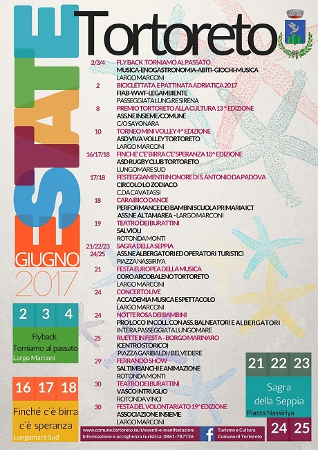 Ferrando Show a Tortoreto gioved' 29 giugno 2017