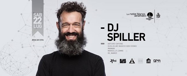 Dj Spiller alla Notte Bianca dell'Adriatico il 22 luglio 2017