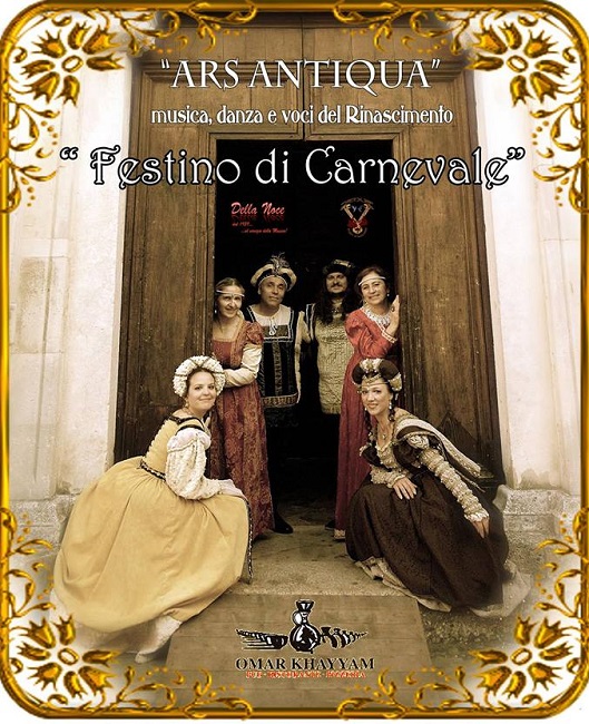 Musica e danza rinascimentale: Carnevale Omar Khayyam il 9 febbraio
