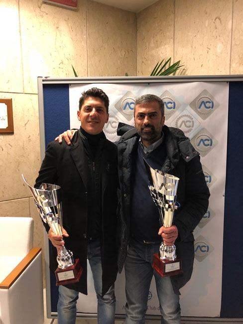 Trofeo Italiano Velocità Montagna zona nord, premiati Gallo e Amicarella