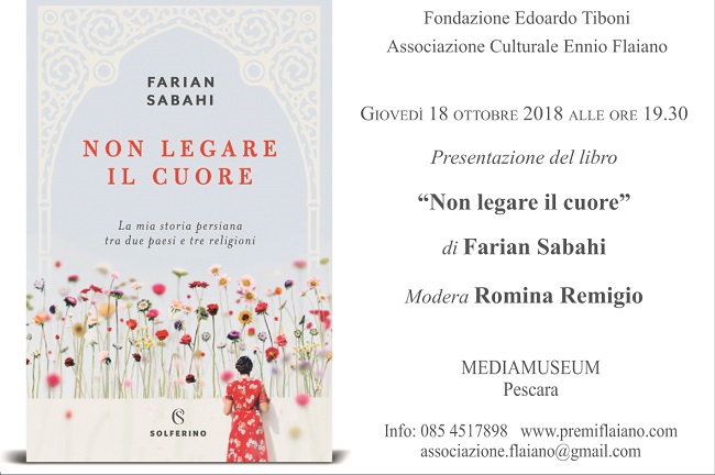 Farian Sabahi a Pescara presenta "Non legare il cuore"