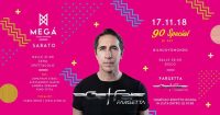 Megà disco dinner, ospite dj Fargetta sabato 17 novembre