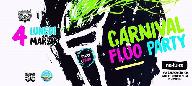 Carnival Fluo Party al Natura Pescara