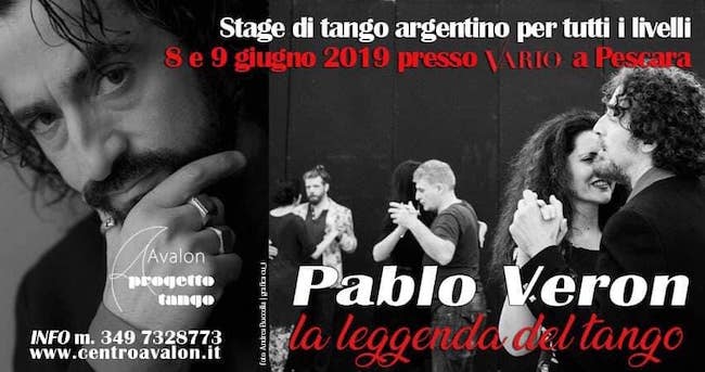 Stage di tango argentino con Pablo Veron a Pescara