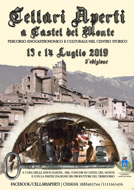 Cellari aperti 2019 a Castel del Monte