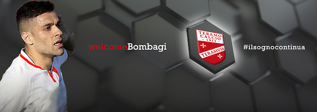 Francesco Bombagi è un nuovo giocatore della Teramo Calcio