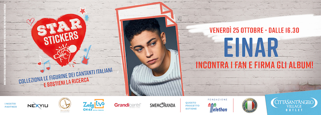 Einar incontra i fans e firma gli album all'Outlet Città Sant’Angelo ...