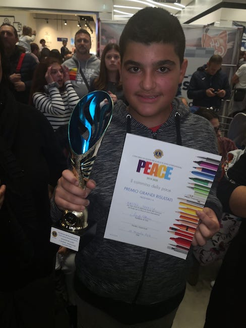 Matteo Panetta, primo al concorso Lions International “Un Poster per la ...