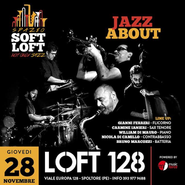 Jazz About Quintet per Soft Loft 128