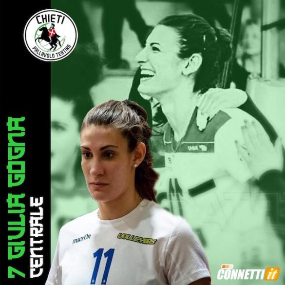 Giulia Gogna è il primo rinforzo della Pallavolo Teatina 2020/2021