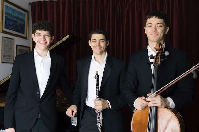 Il Trio De Feo in concerto all'Auditorium Cerulli di Pescara