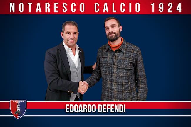 Edoardo Defendi è un nuovo attaccante del Notaresco Calcio 2022/23