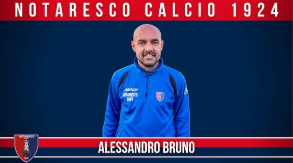 Alessandro Bruno è il nuovo allenatore del Notaresco Calcio