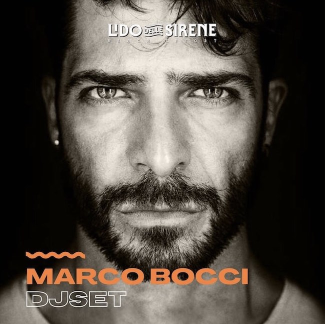 Marco Bocci, cena spettacolo a Lido delle Sirene – Café Les Paillotes