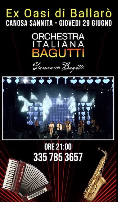 Orchestra Italiana Bagutti in concerto all'ex Oasi di Ballarò