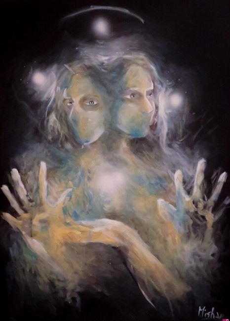 L'arte mistica di Mishan al Simposio Internazionale di Francavilla al Mare