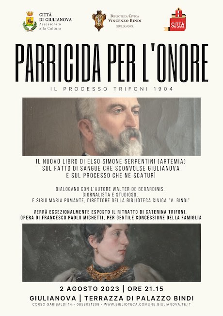 “Parricida per l’onore. Il processo Trifoni”, presentazione libro a ...