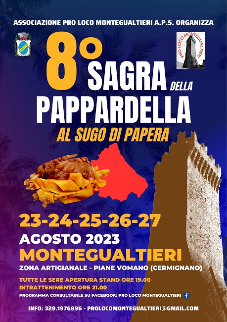 8° Sagra delle pappardelle al sugo di papera a Cermignano