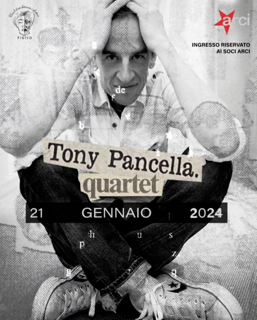 Tony Pancella Quartet in concerto al Fictio Club di Chieti