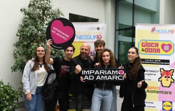 Luca Abete all'UniTe per il tour motivazionale universitario [FOTO]