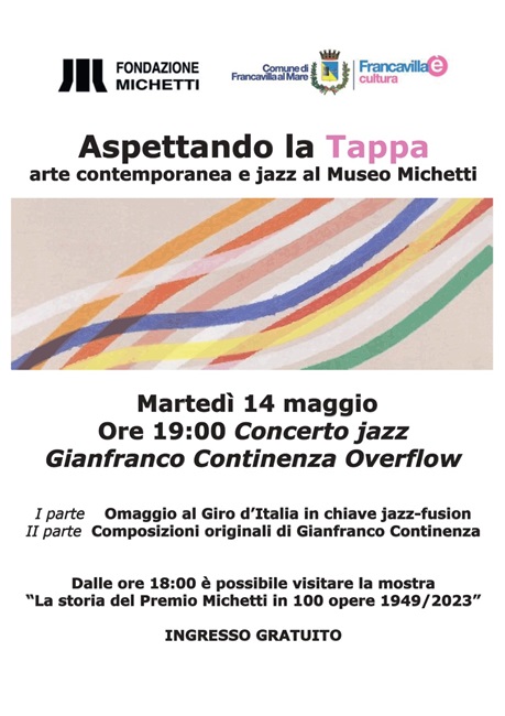 "Aspettando la Tappa", arte contemporanea e jazz al Museo Michetti