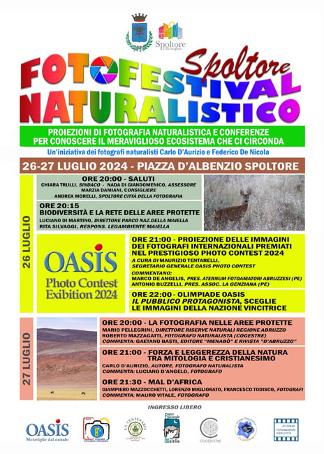 Spoltore Foto festival naturalistico 2024 | Abruzzonews