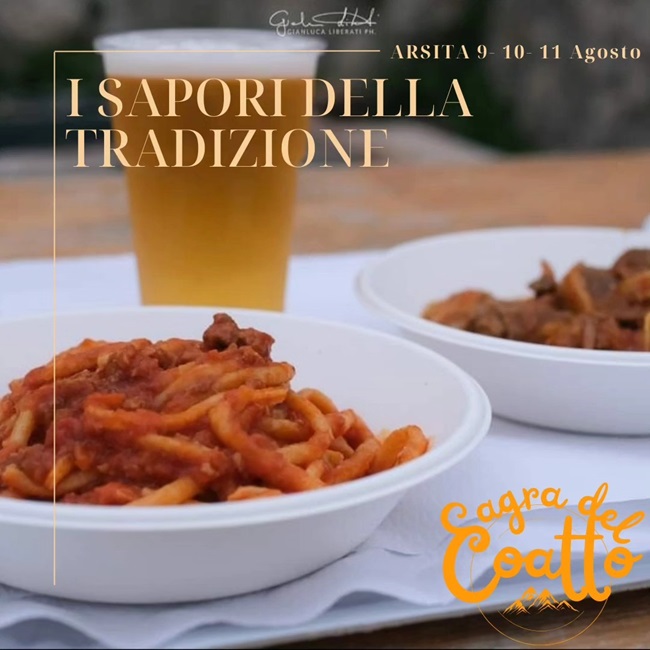 Sagra del Coatto ad Arsita: alla scoperta dei piatti tipici del territorio