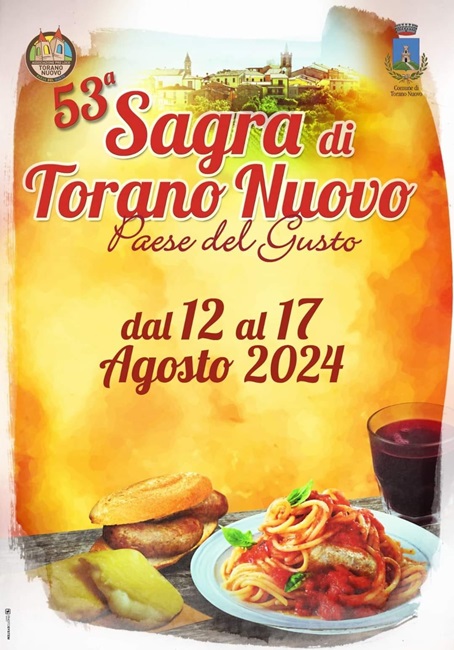 53° Sagra di Torano nuovo: Paese del gusto