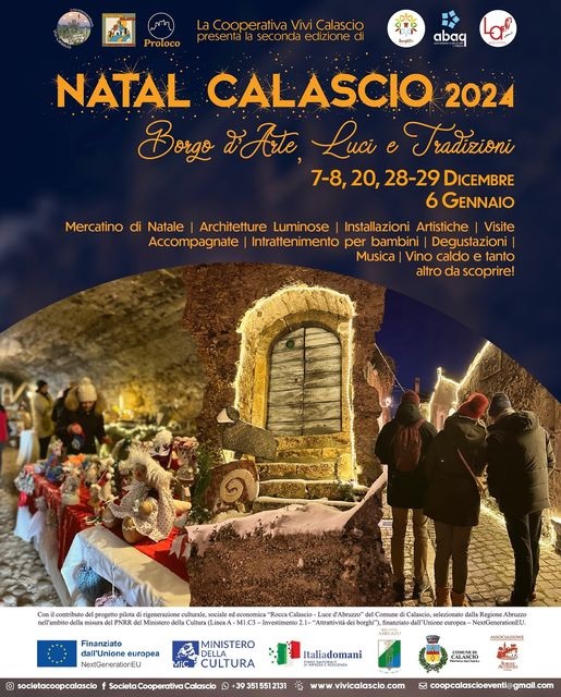2° Natal Calascio: borgo di arte, luci e tradizioni