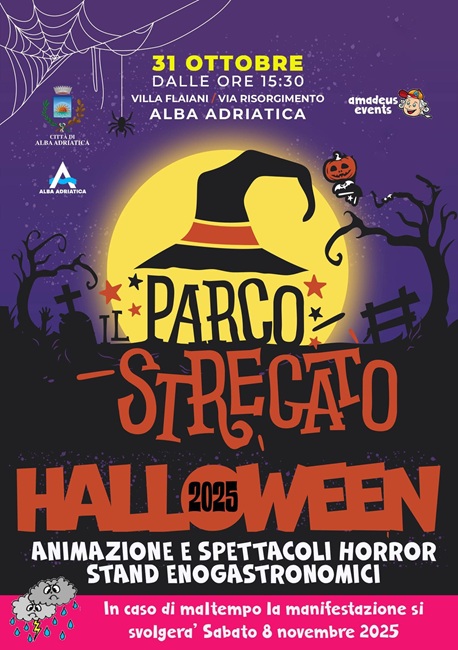 Il Parco Stregato 2025 ad Alba Adriatica: Halloween tra magia ...